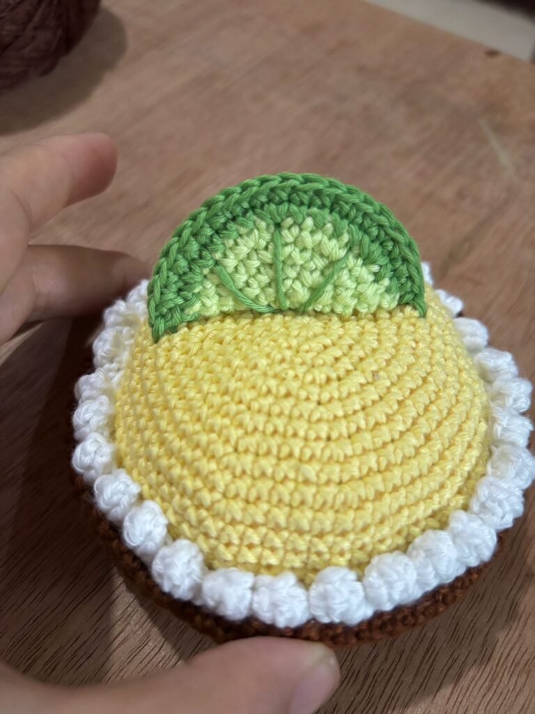 Crochet Mini Lime Pie – FREE CROCHET PATTERN — Craftorator